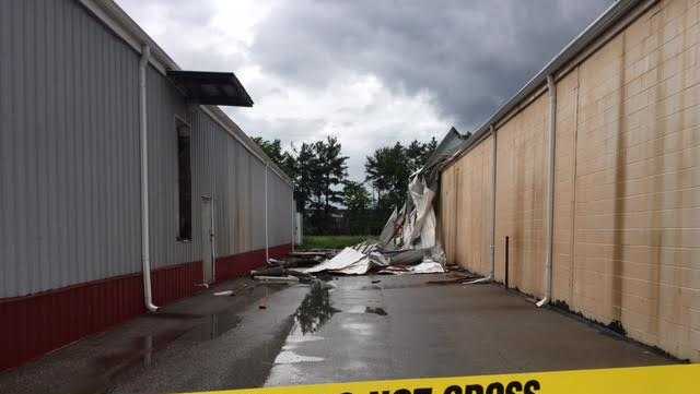 National Weather Service surveying southern Indiana storm damage