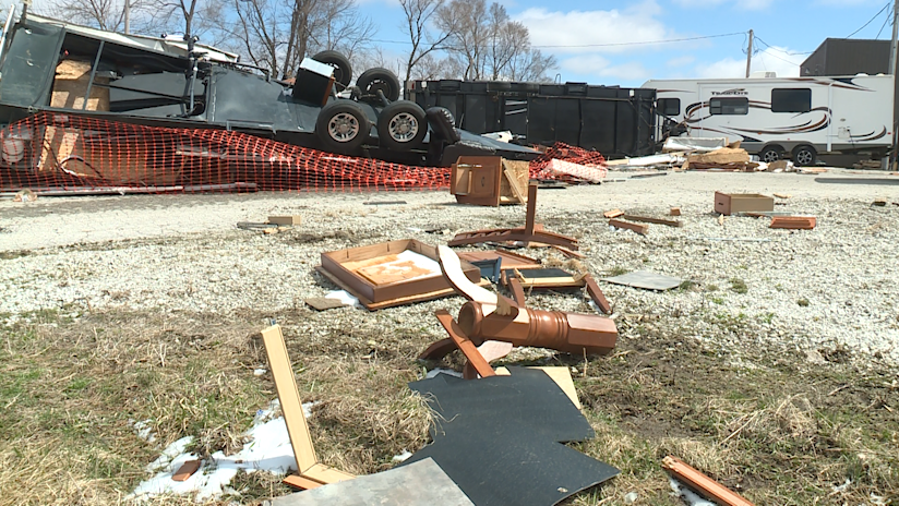 AC Nelson's RV lot damaged after severe storm