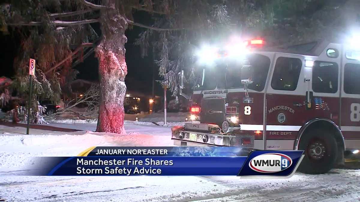 First responders share safety tips as nor'easter winds down