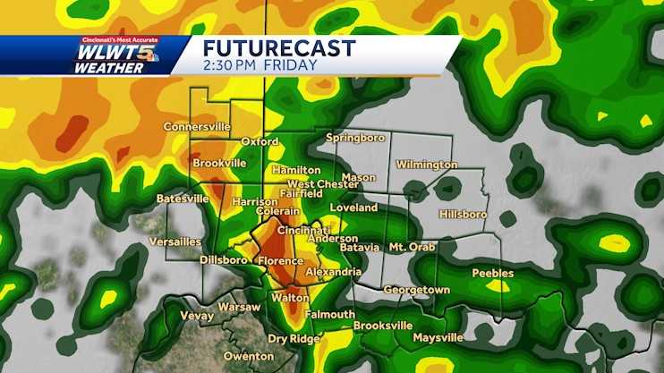 Hour by hour: When severe threat moves through Cincinnati