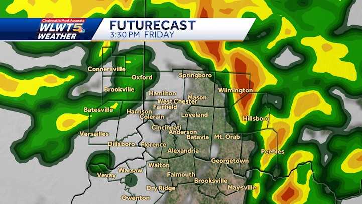 Hour by hour: When severe threat moves through Cincinnati