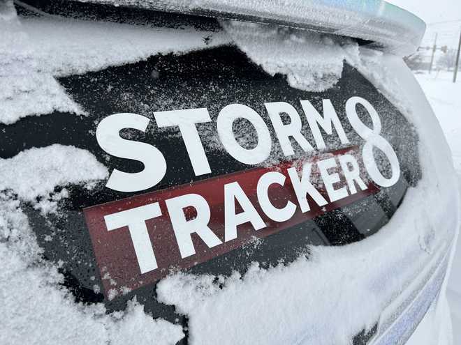 PA Snowstorm: Checking conditions in WGAL's Storm Tracker 8