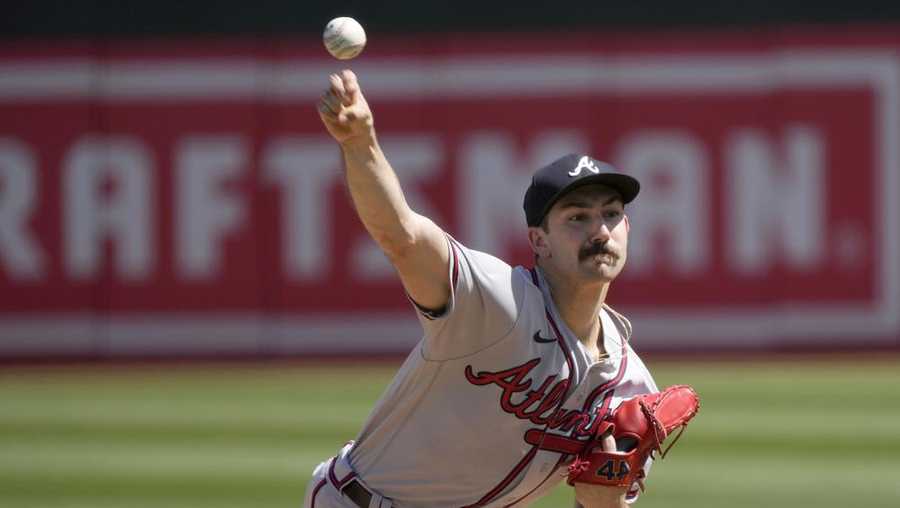 Braves pitcher Spencer Strider strains hamstring, goes on 15-day ...