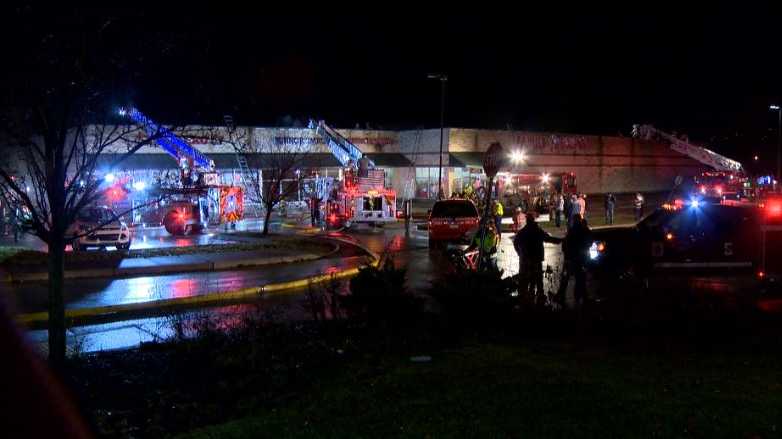 Multiple businesses damaged in strip mall fire