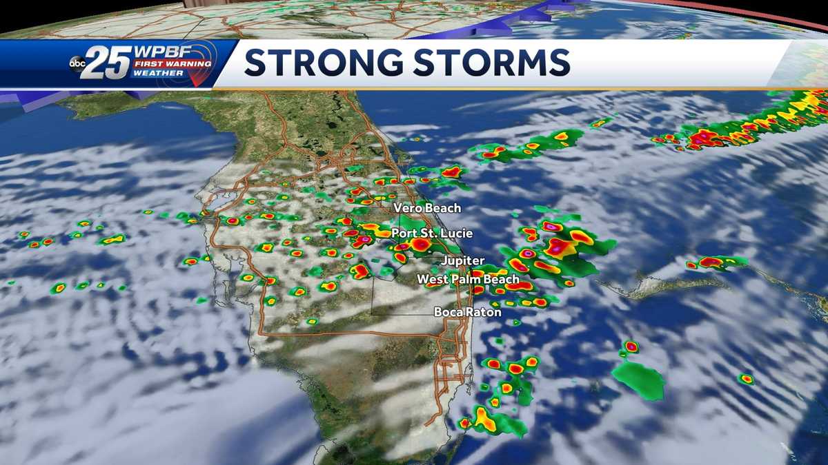 First Warning Weather Day: Isolated, strong storms with damaging winds