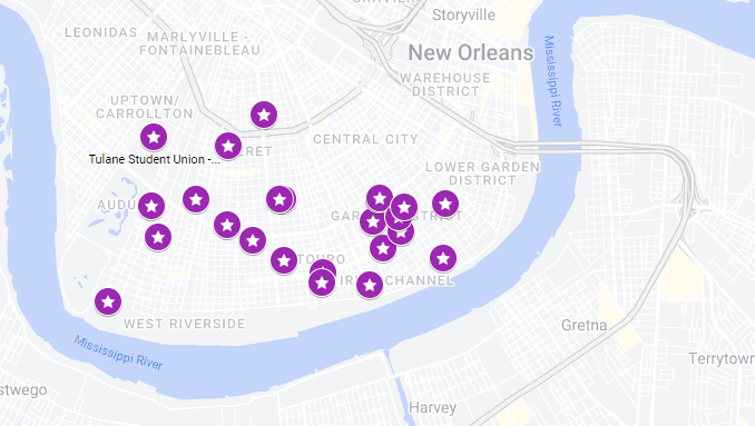 New Orleans Stronghold Studios releases map of house floats