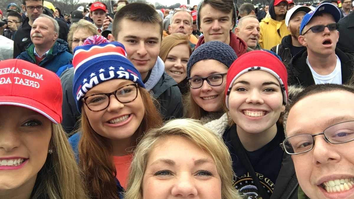 Colerain parents in close contact with son in D.C. during protests