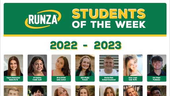 "Students of the Week" gather to celebrate success