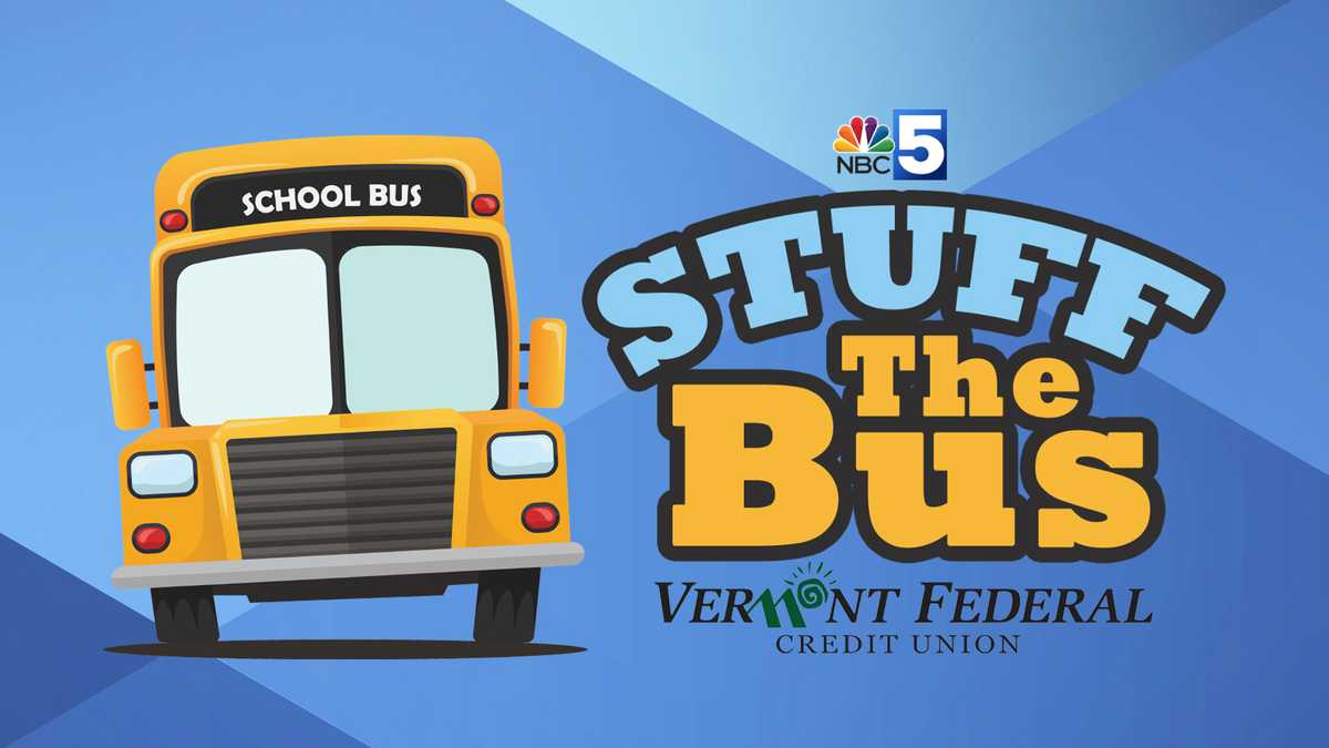 Stuff the Bus 2023: Donation locations in Vermont, New York