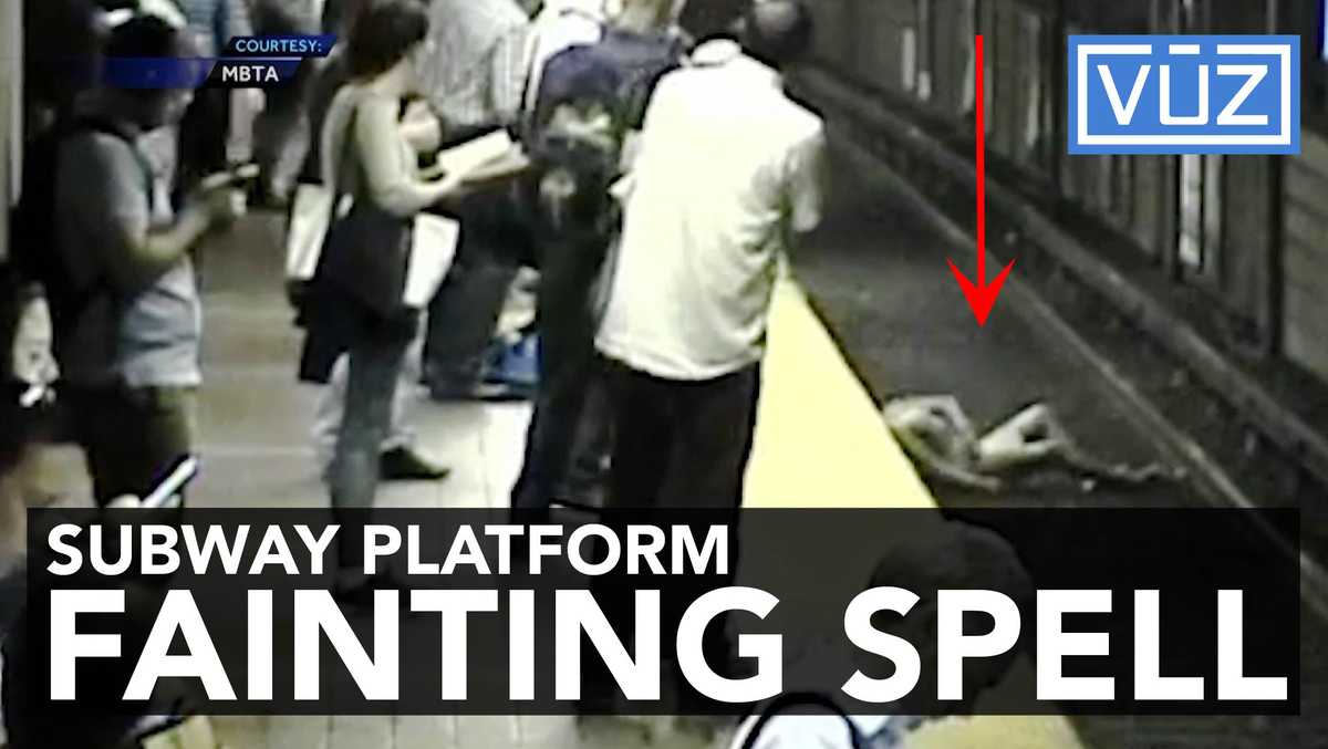 Teen faints, falling onto subway tracks with only a minute to spare