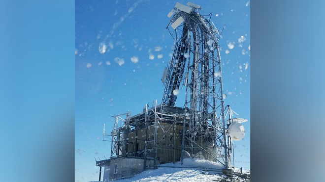 Wind topples communications tower on Sugarloaf summit