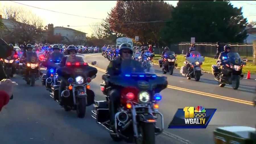 PHOTOS: Baltimore police Detective Sean Suiter's funeral