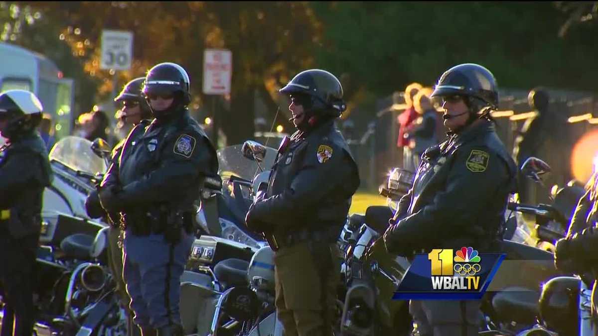PHOTOS: Baltimore police Detective Sean Suiter's funeral