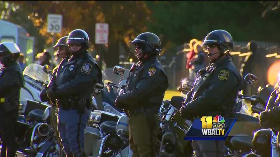 PHOTOS: Baltimore police Detective Sean Suiter's funeral