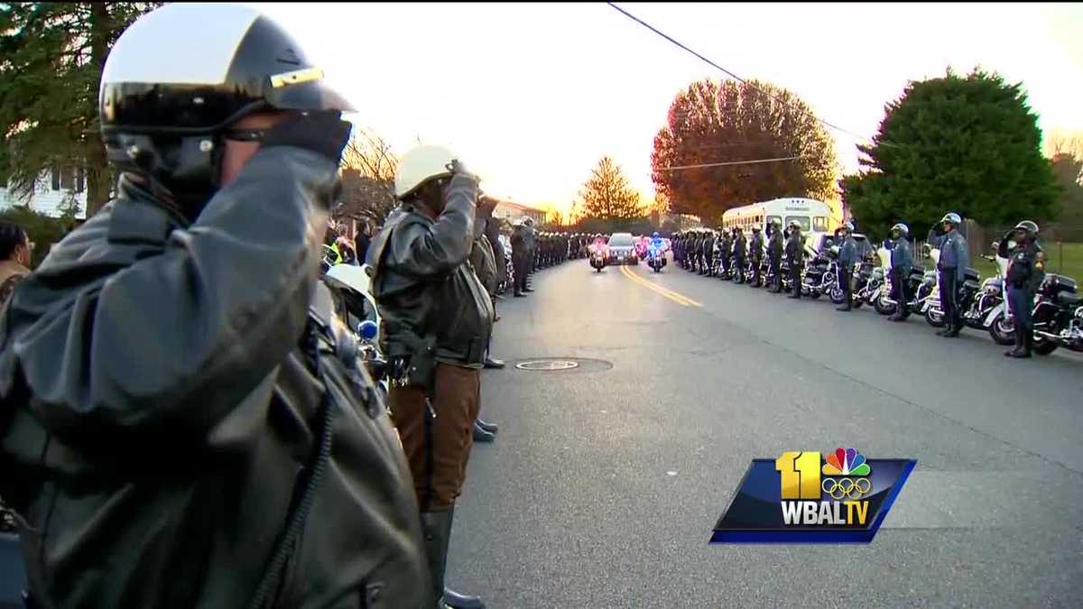 PHOTOS: Baltimore police Detective Sean Suiter's funeral