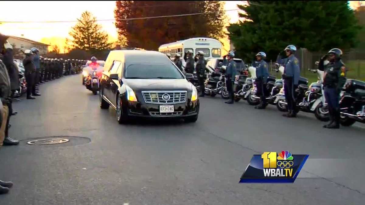 PHOTOS: Baltimore police Detective Sean Suiter's funeral