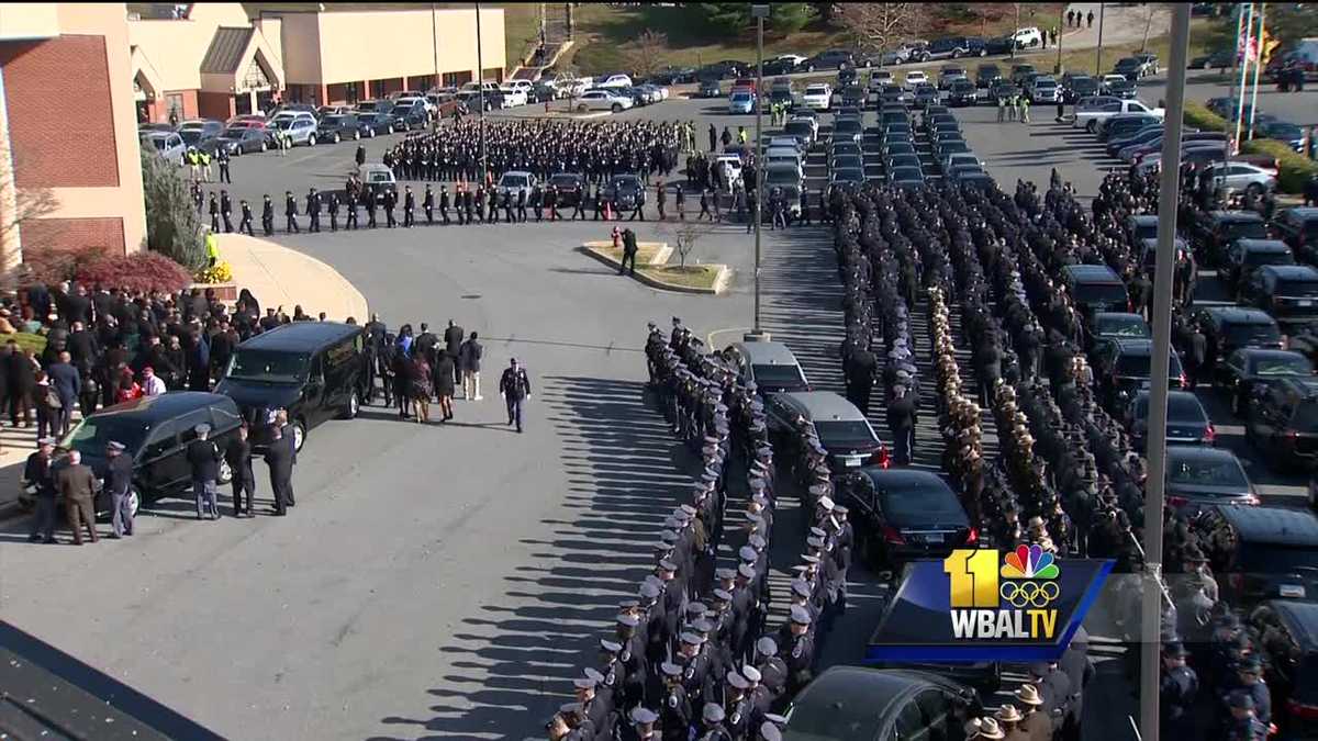 PHOTOS: Baltimore police Detective Sean Suiter's funeral