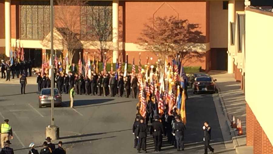 PHOTOS: Baltimore police Detective Sean Suiter's funeral