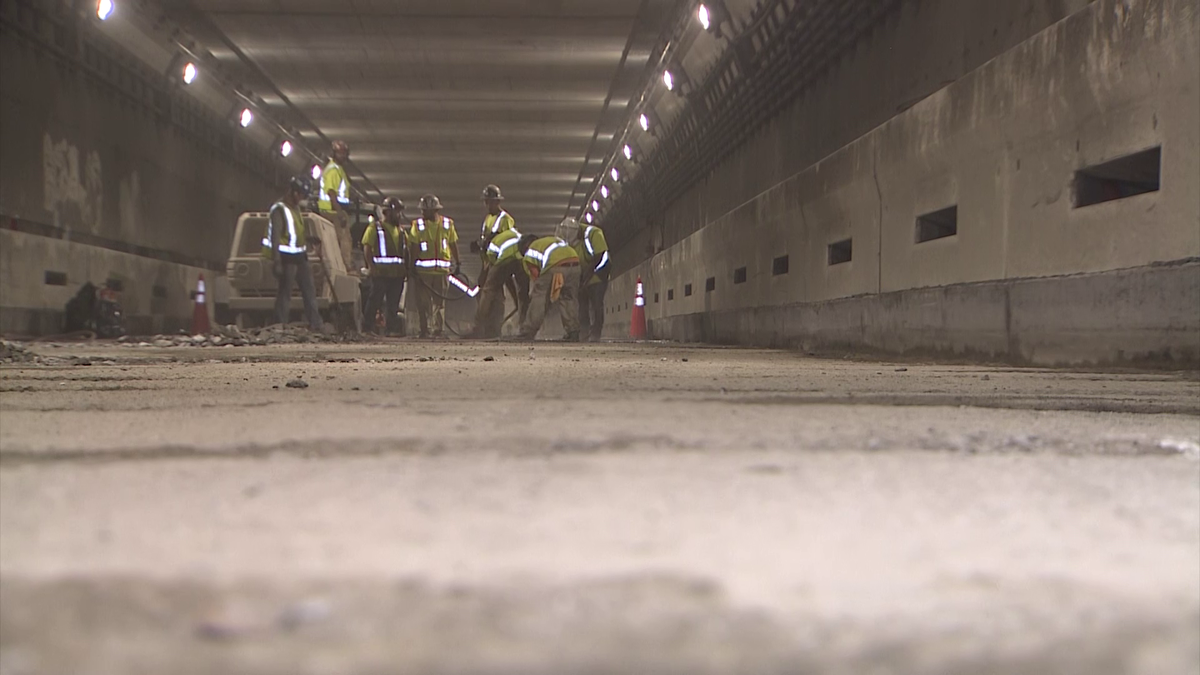 Second month-long Sumner Tunnel shut down begins at midnight