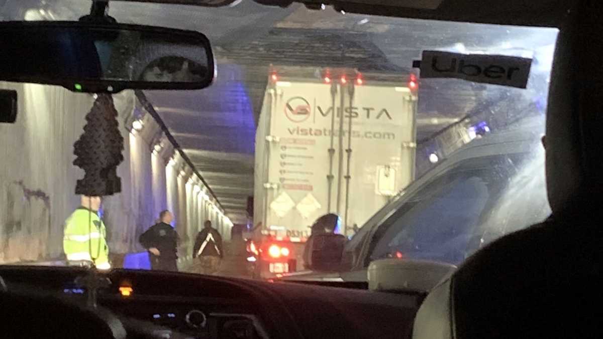 Sumner Tunnel Closed Into Boston After Tractor Trailer Gets Stuck