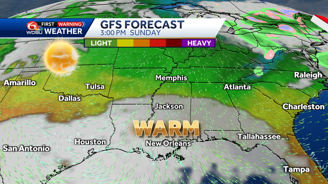 New Orleans forecast low temperature wind chill high temperature