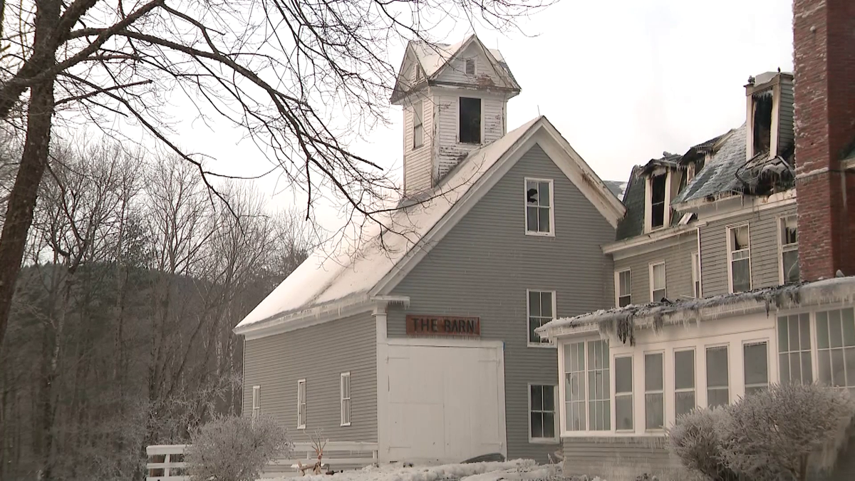 Historic NH barn where Aerosmith played saved from devastating fire