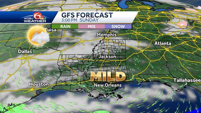 New Orleans forecast severe weather