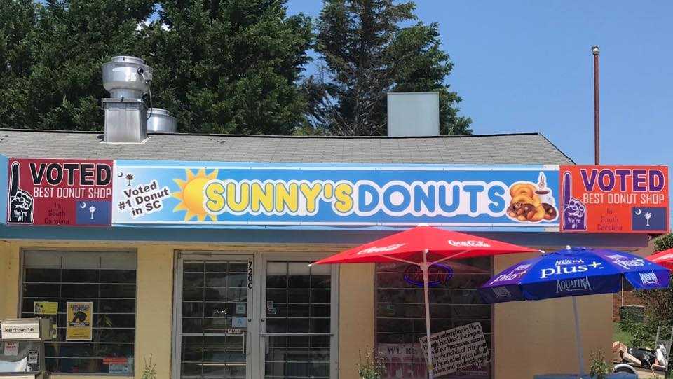 South Carolina: Sunny's Donuts names best in SC by Yelp