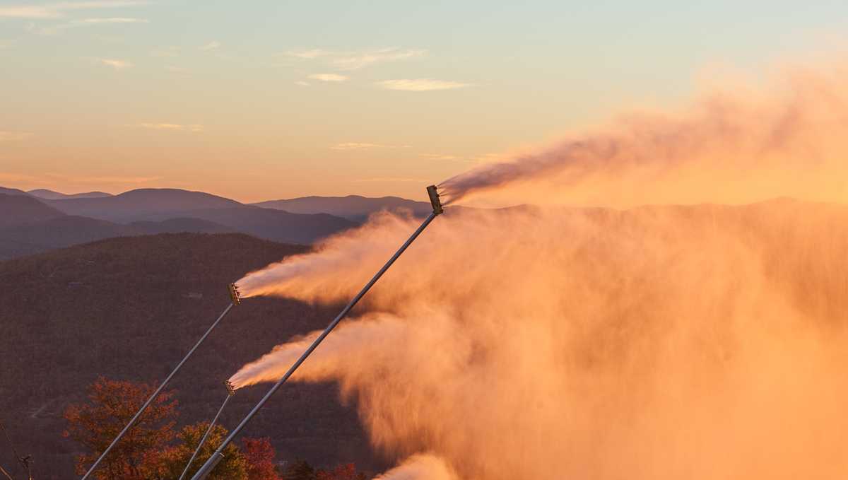 Let it snow! Sunday River tests new snowmaking system