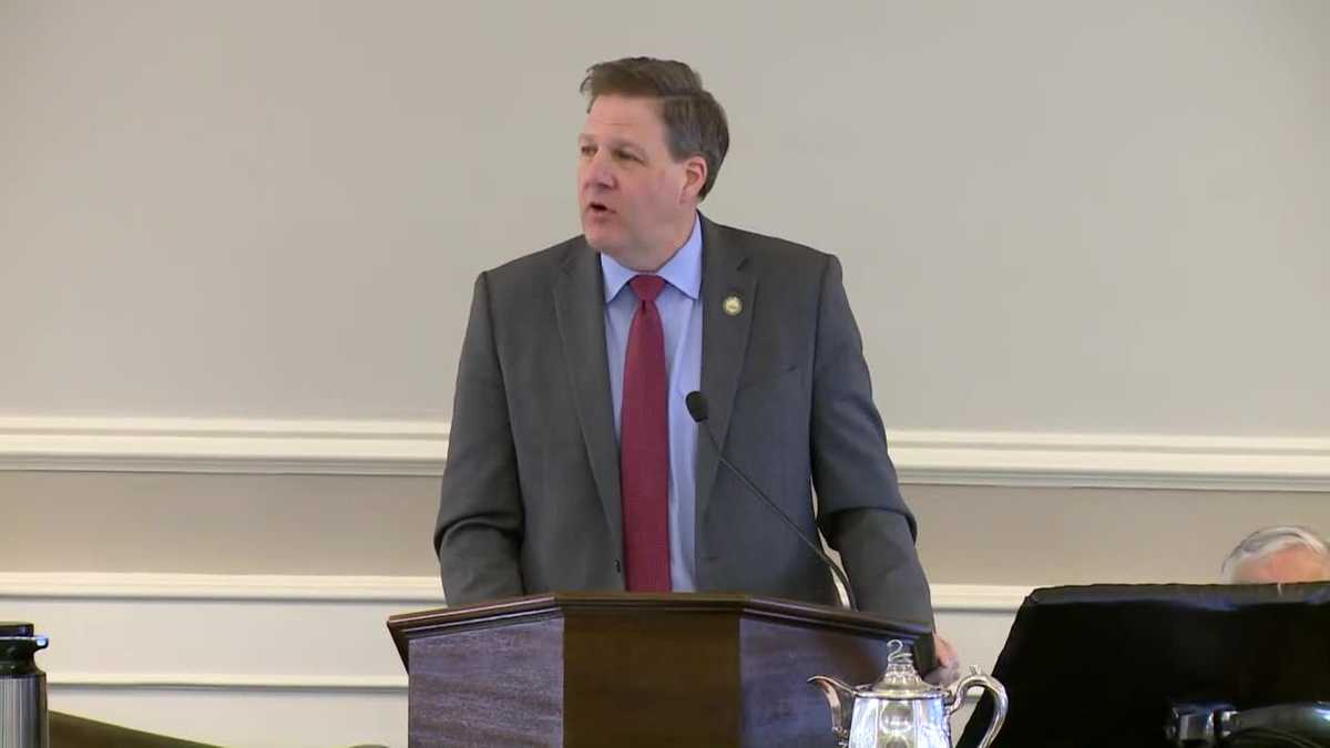 New Hampshire Gov. Chris Sununu delivers 2023 budget address