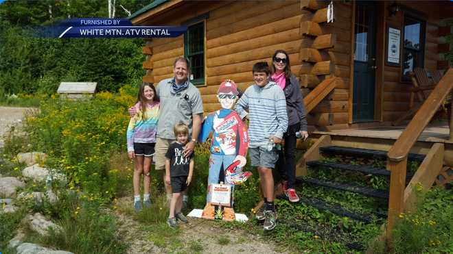 Gov. Sununu, family tour northern part of state