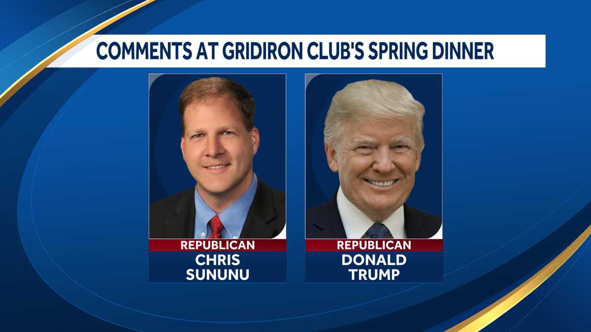 Chris Sununu jokes that Donald Trump is 'crazy' at DC roast