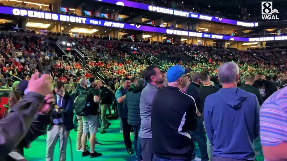 Scenes from Super Bowl Opening Night in Phoenix, Ariz.