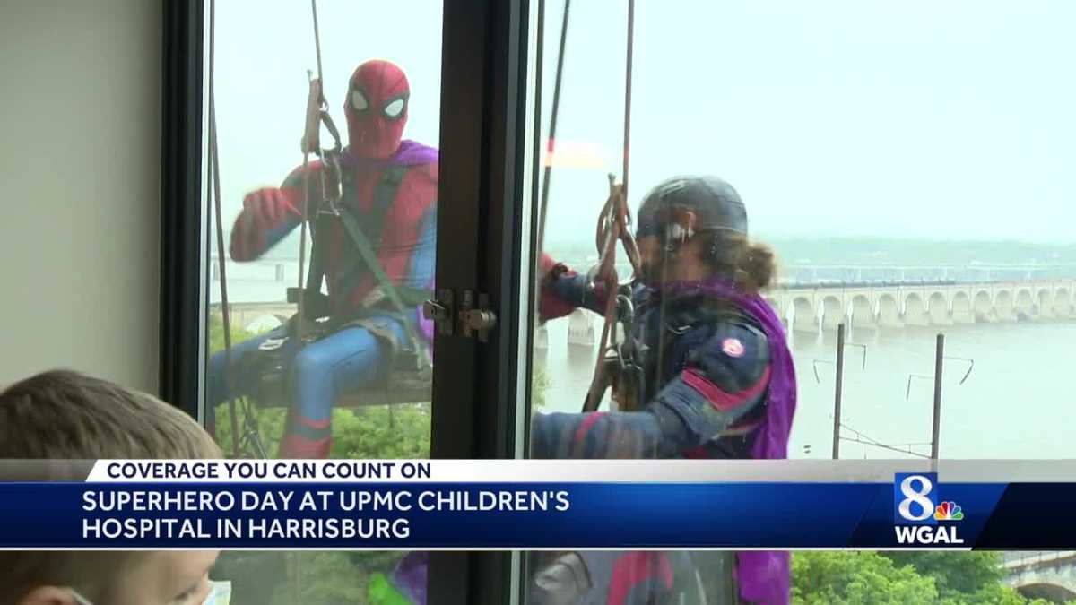 Local hospital has superheroes bringing smiles to children’s faces