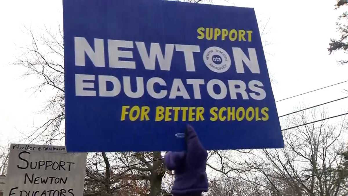 5th day of strikes for Newton teachers