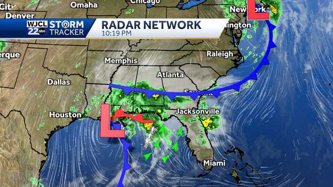 Savannah: Tracking a chance of heavy rain