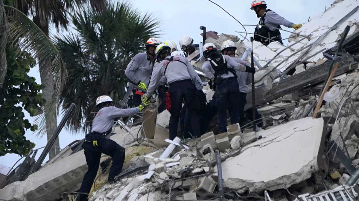 Six teams investigating cause of Surfside condo collapse
