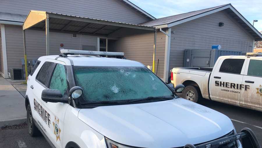 Lassen County Sheriff's Office SUV vandalized on Christmas
