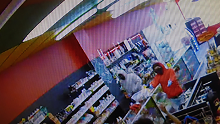 Police at the scene of an aggravated, armed robbery Police at the scene of an aggravated, armed robbery
