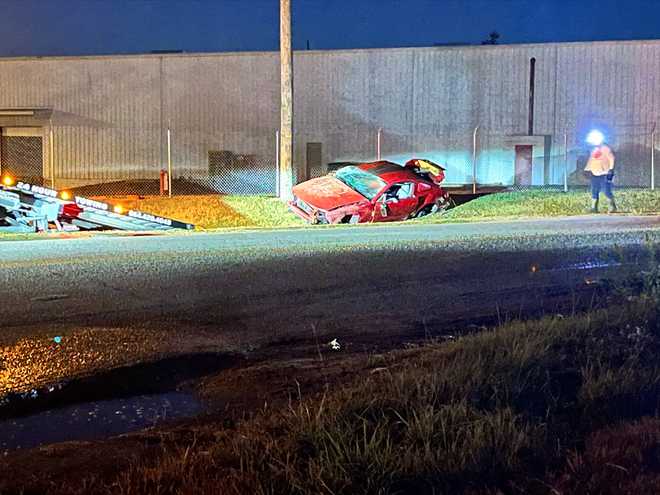 South Carolina: DUI chase, crash in Greenville County