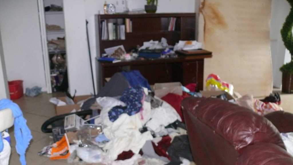 Children found living in filthy conditions