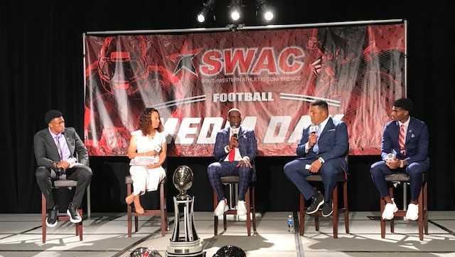 Coaches, players attend SWAC Media Day