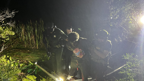 Flagler sheriff: Suspect caught in swamp