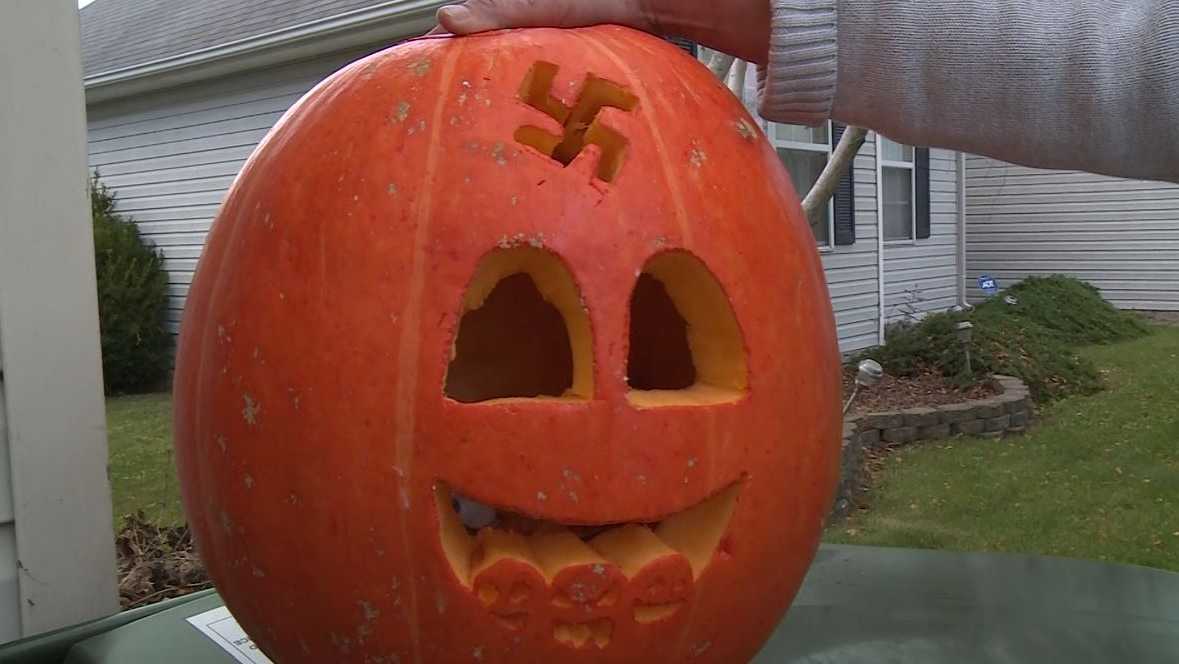 Swastika carved into Kentucky couple's pumpkin, but they've got a plan ...