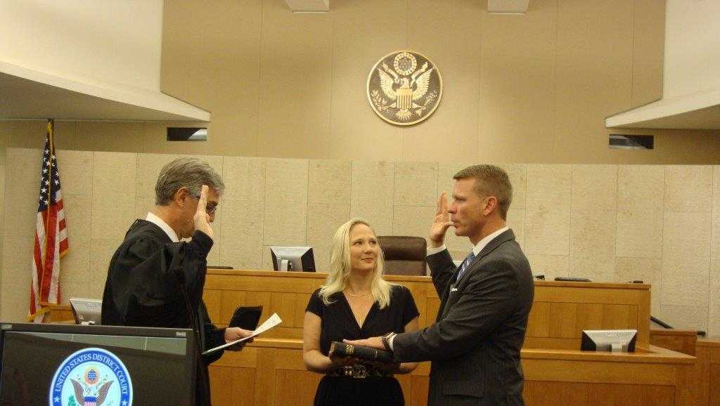 Chief federal prosecutor takes office