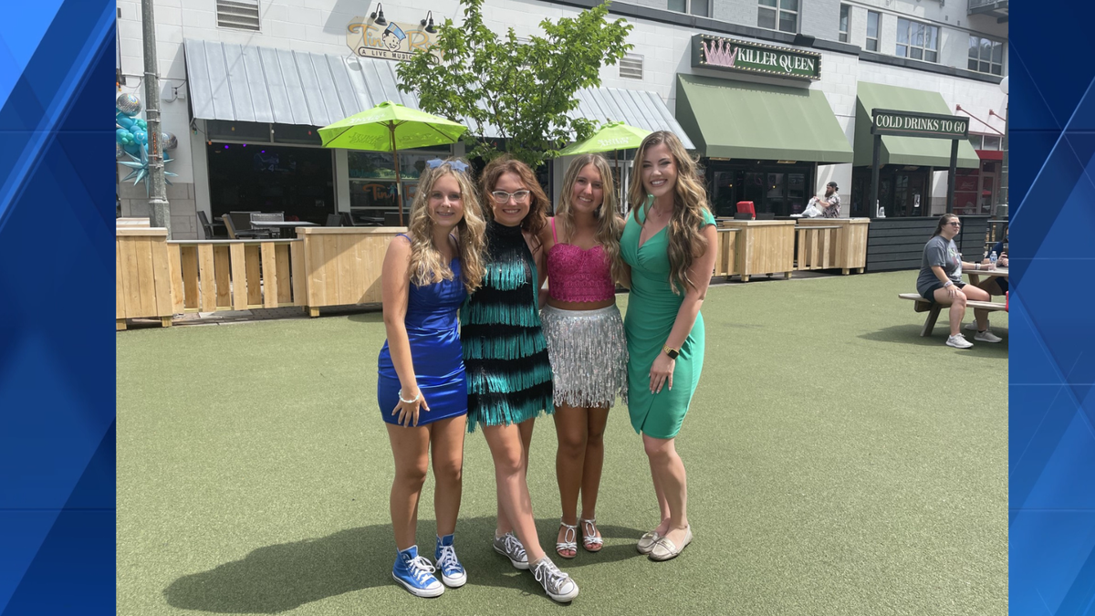 PHOTOS: Swifties swarm downtown Cincinnati for Taylor Swift Eras Tour