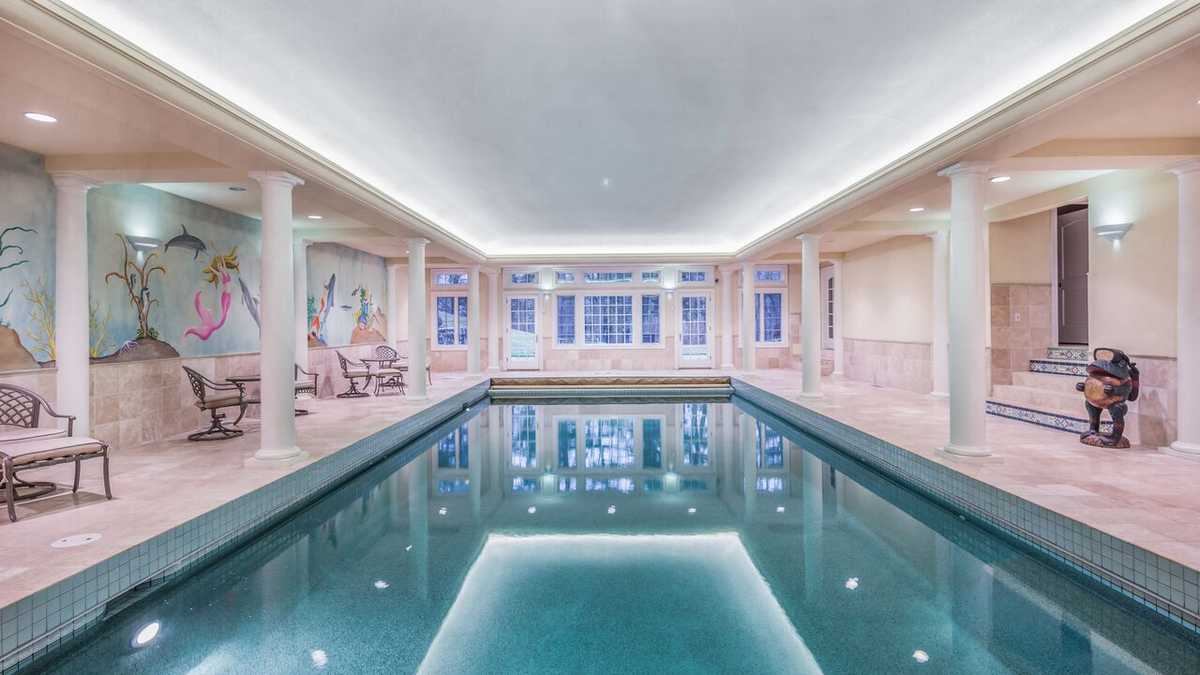 $5.99M home has indoor pool, barrel-vaulted wine cellar