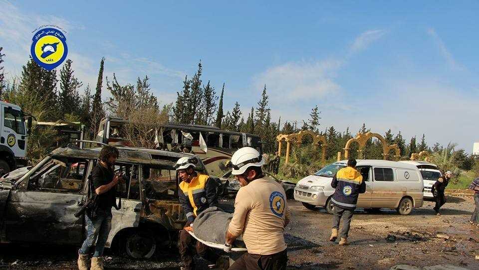 More than 60 children among 126 killed in Syria bus bombing