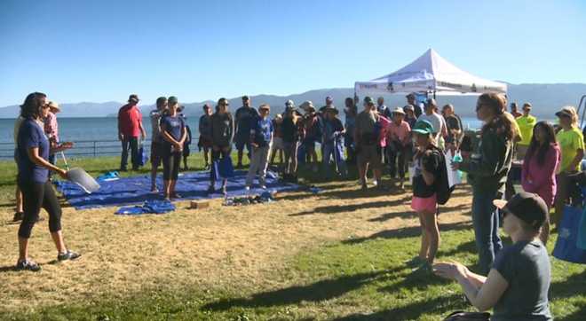 Dirty 4th of July aftermath litters Lake Tahoe shores
