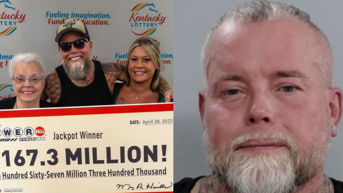 Kentucky Powerball winner arrested a third time since lottery win